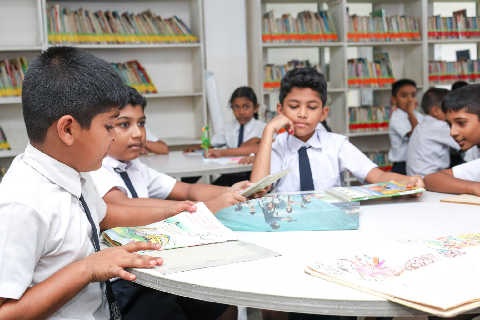 Junior School Library - Royal International School (RIS)